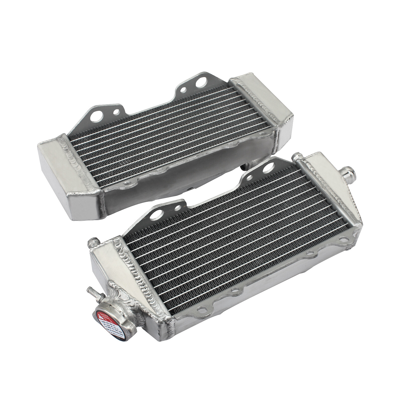 Alu Radiators For Kawasaki KX 125 2003-2008 KX250 2003-2004 Engine ...