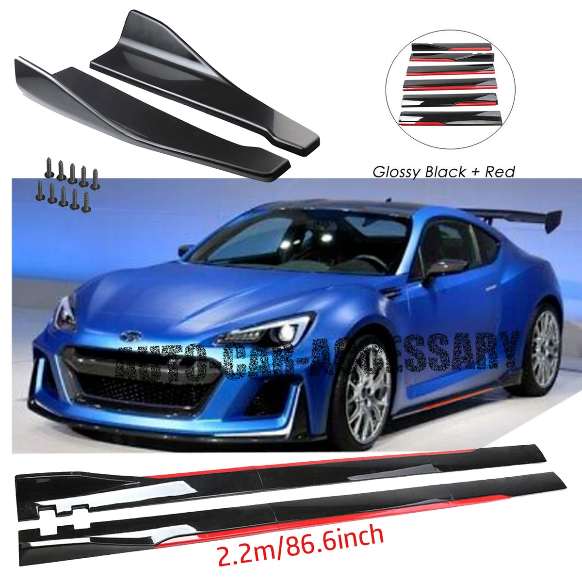 Black Scion Fr S Body Kit