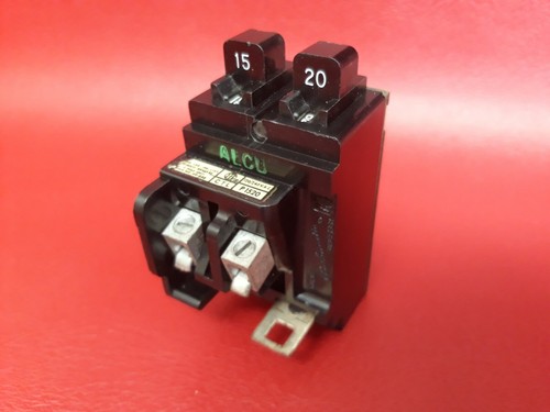 NICE! PUSHMATIC ITE SIEMENS P1520 Twin 15 & 20 Amp Duplex BREAKER | eBay