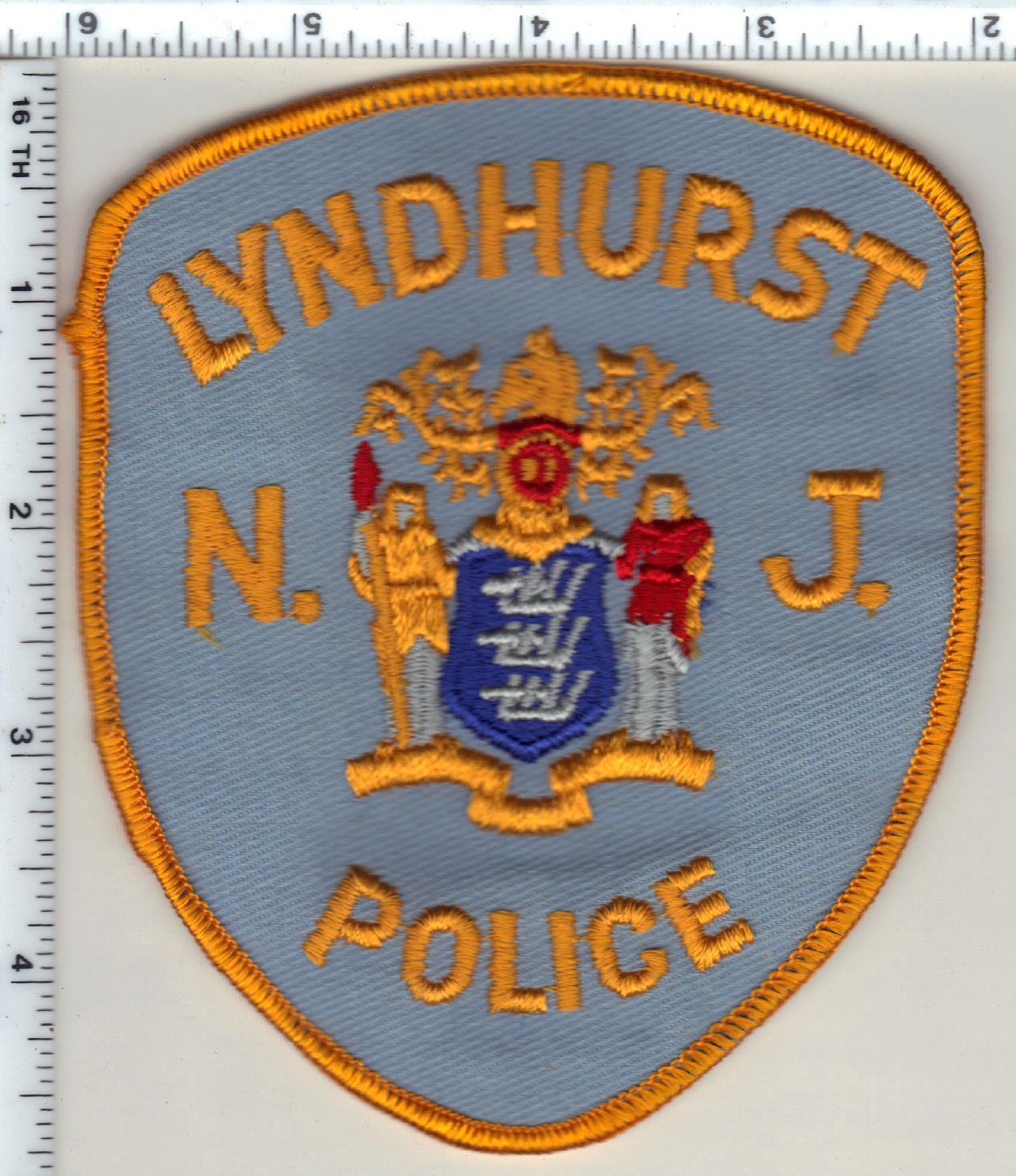 Lyndhurst Police (New Jersey) Shoulder Patch - new from 1992 | eBay