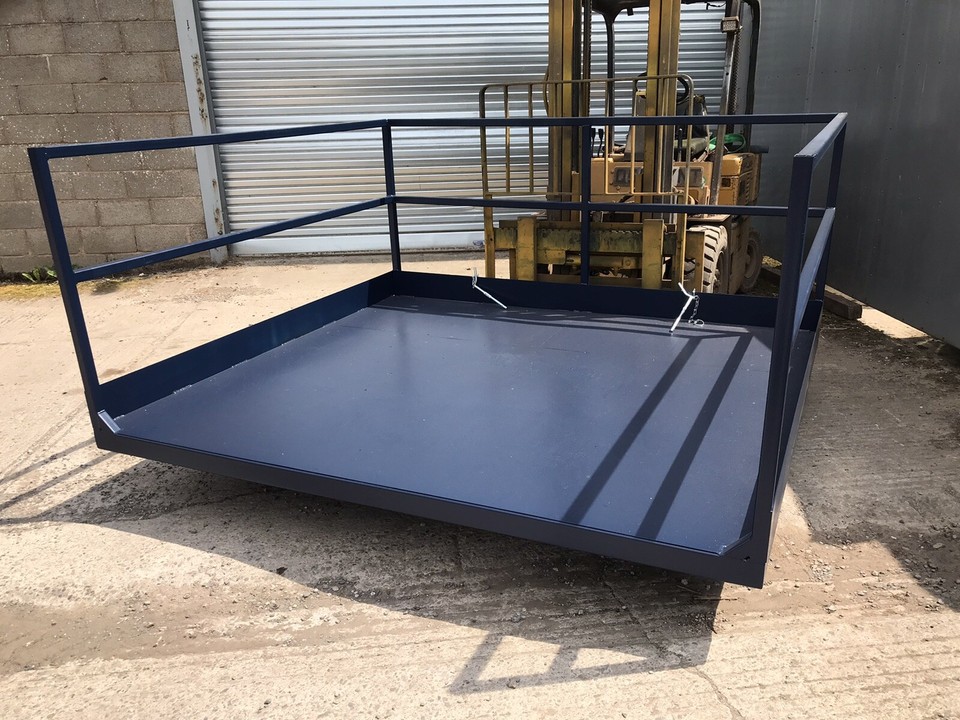 Shipping Container Ramp/ Dock Forklift Loading Platform 2.4m Wide X 2m ...
