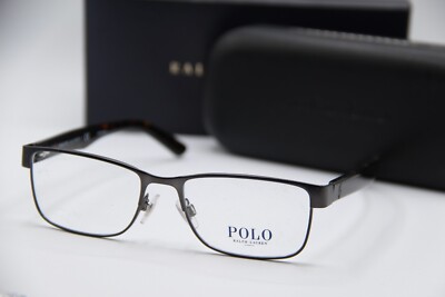 NEW POLO RALPH LAUREN PH1157 9157 GUNMETAL TORTOISE AUTHENTIC ...