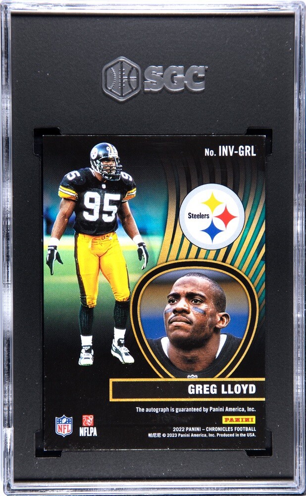 2022 Panini Chronicles - Invincible Autographs #INV-GRL Greg Lloyd (AU) for sale online | eBay