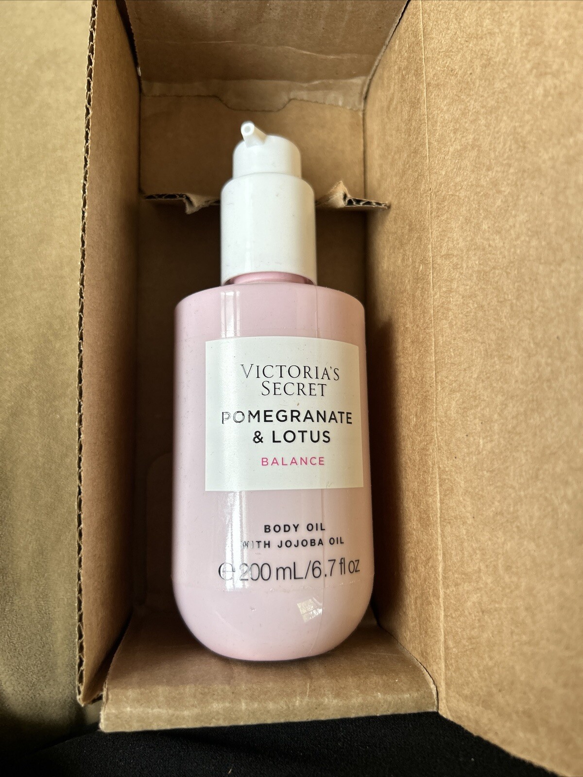 VICTORIAS SECRET NATURAL BEAUTY COLLECTION BODY OIL WITH JOJOBA OIL 6.7 ...