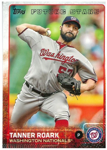 2015 TOPPS TANNER ROARK FUTURE STARS BASEBALL CARD #30 | eBay