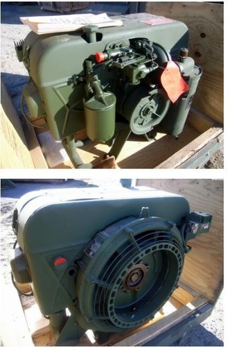 Military M274 2-Cylinder 13206E0500 10 HP Gas Engine 2805-00-872-5971 ...