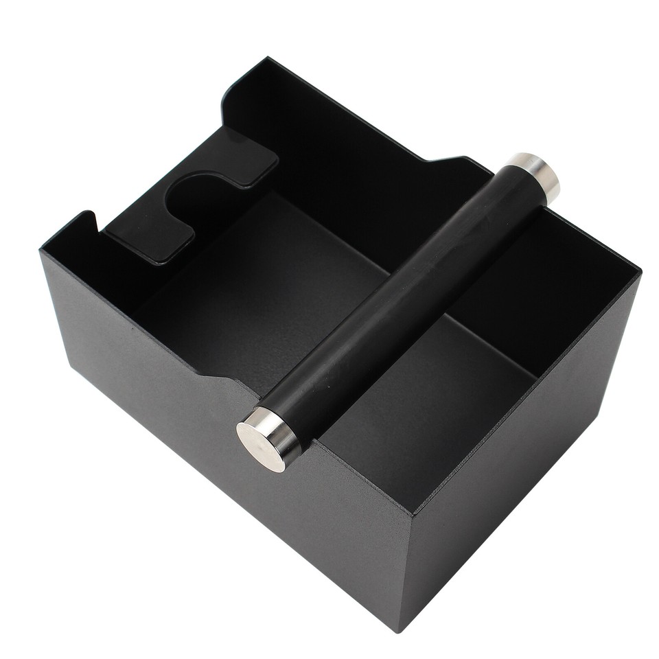 Espresso Coffee Grounds Knock Box W/Coffee Tamping Base Powder Residue ...