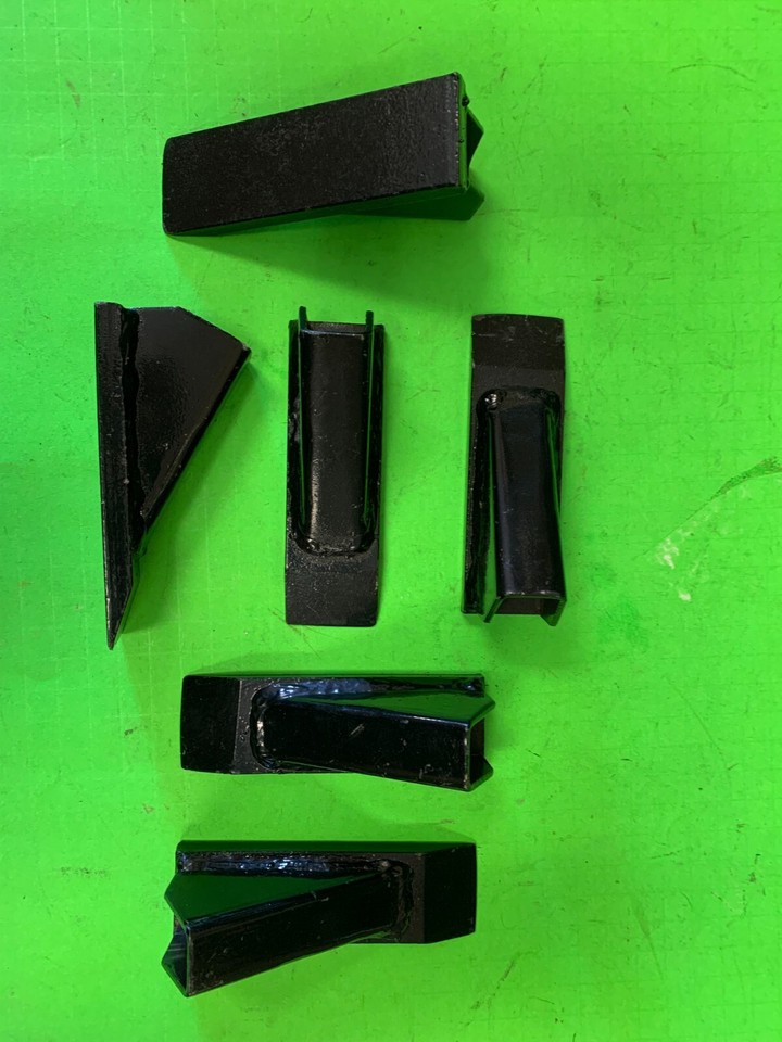 Set/6 box scraper blade scarifier ripper point tips for 3/4" thick ...