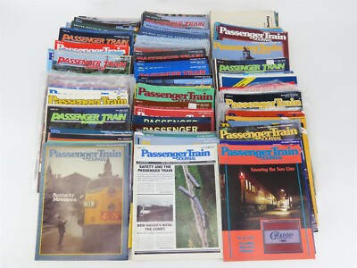 LOT of 162 Passenger Train Journal Magazines 1970's - 1990's | eBay