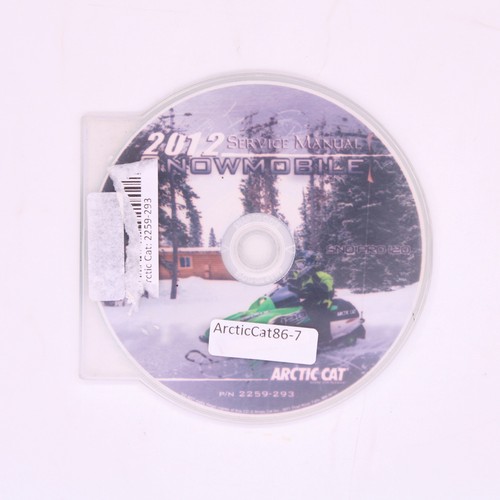 Arctic Cat 2012 Sno Pro 120 Service Manual CD Part Number - 2259-293 | eBay