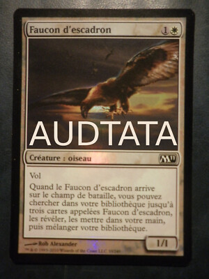 mtg magic 2011 m11 Squadron Hawk FOIL FRENCH vf fr faucon d'escadron 4 ...