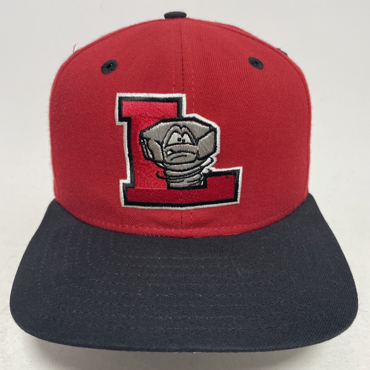 Lugnuts Baseball Logo Men's Lansing Lugnuts New Era Red 100th