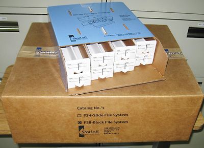 Case of 10 StatLab FS8 Block File System 500 Tissue Block Holds | eBay