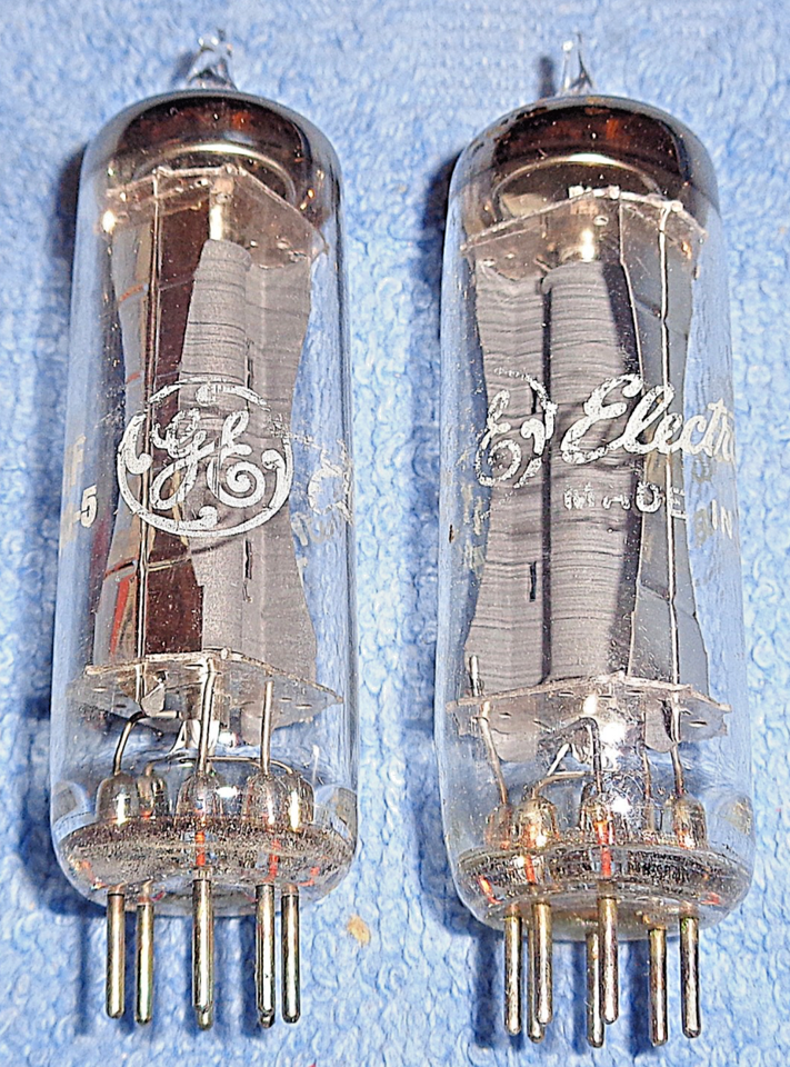 2 NOS GE 35W4 Vacuum Tubes - Rectifiers for Vintage AM Radios | eBay