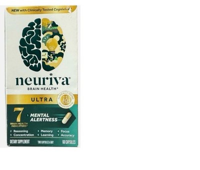 Neuriva Ultra Brain Health Mental Alertness 60 Capsules - EXP 09/26 | eBay