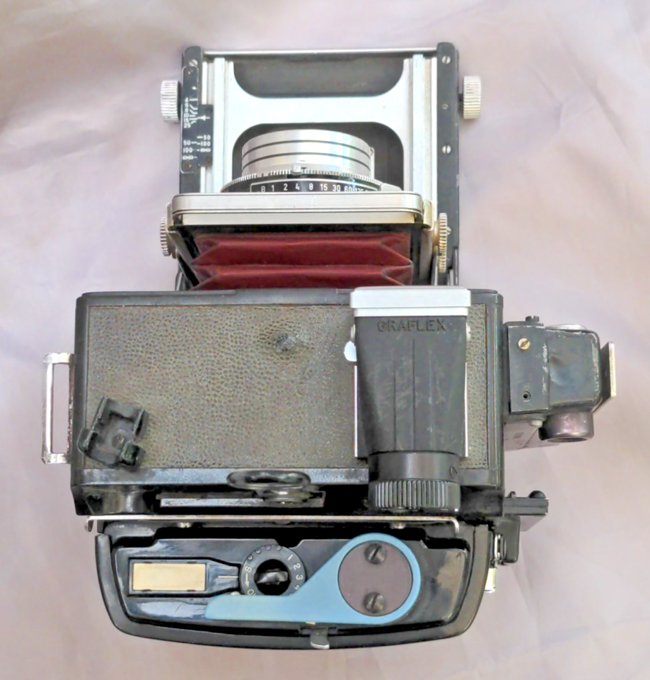Graflex Century Graphic 2x3 Camera w/ Flash and Roll Holder | eBay