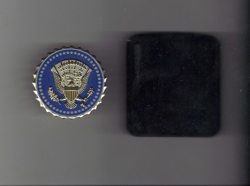 US Presidential Service White House Badge in small case Reproduction | eBay