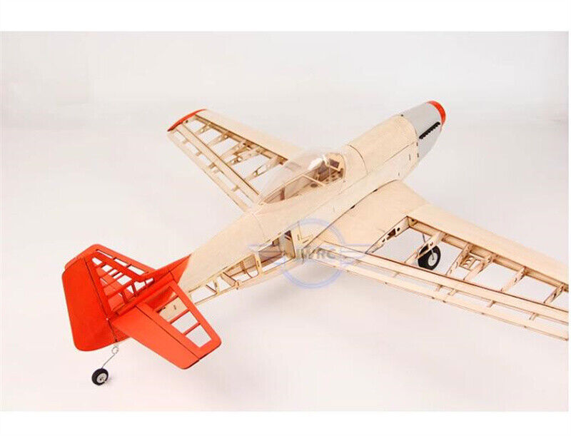 RC Model P51 Airplane Laser Cut Plane Kit Skin Balsa Wood Hardware ...