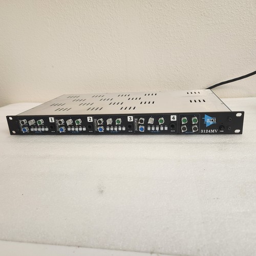 API 3124MV Discrete 4-Channel Mic/Line Preamp With Stereo Mixer | eBay