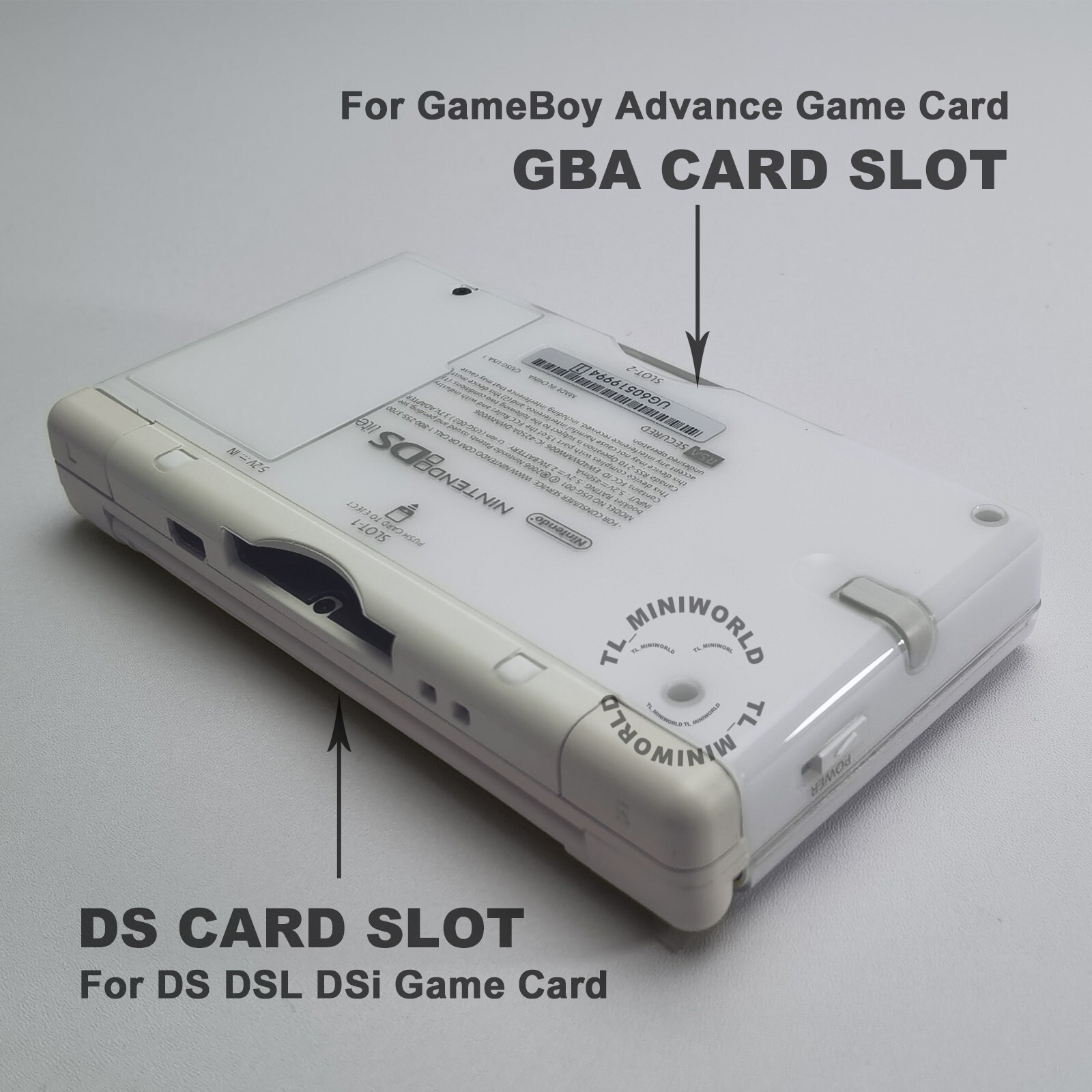 Nintendo DS Lite & Game boy Advance HandHeld Console System Polar White ...