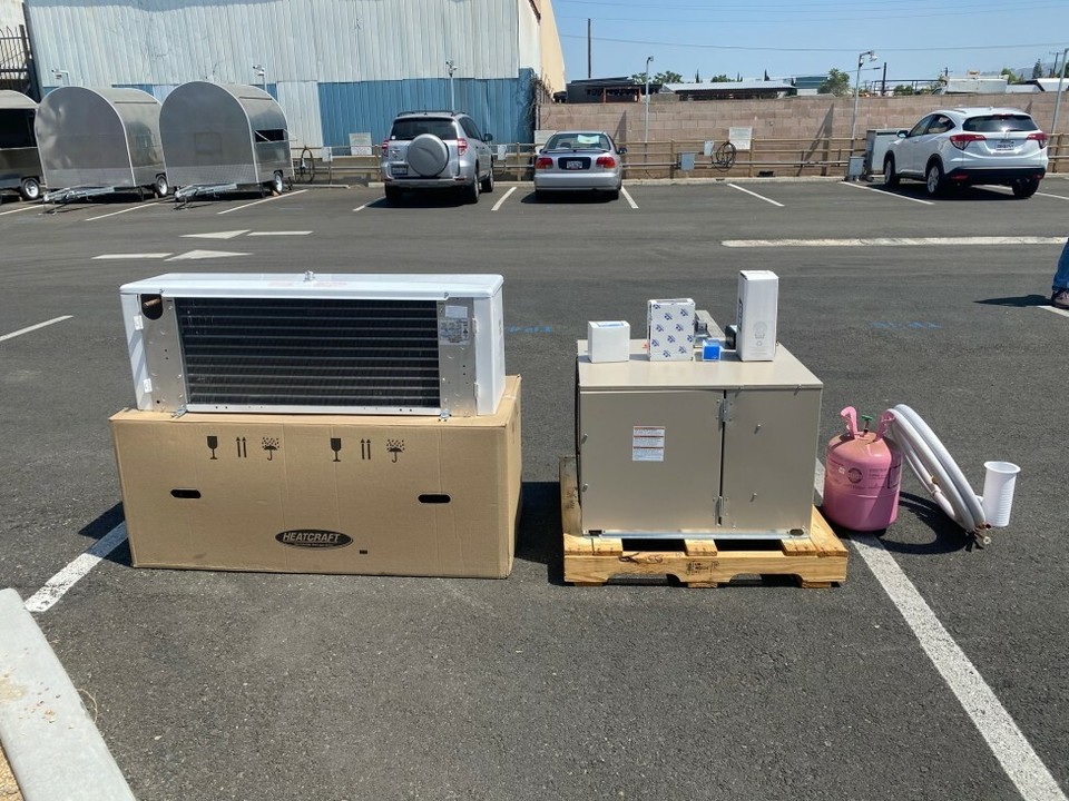 USA Walk-In Cooler Refrigeration Cooling System Compressor 1 HP ...