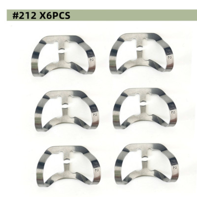 Dental Rubber Dam Clamps #212 Wingless Anterior Clamp Orthodontics ...
