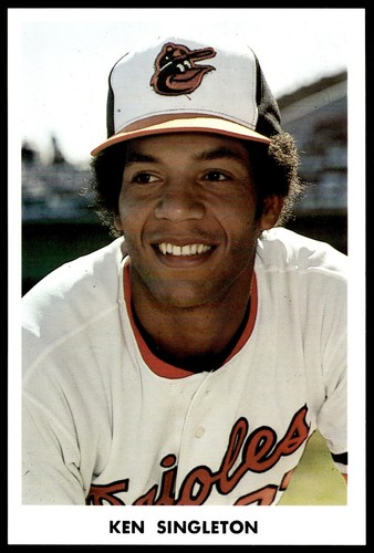 1982 Baltimore Oiroles Team Issue Ken Singleton #NNO | eBay