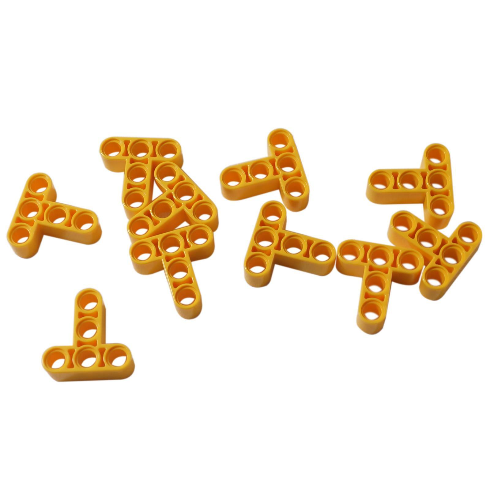 10 NEW LEGO Technic, Liftarm 3 x 3 T-Shape Thick Yellow | eBay