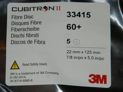 CHOICE OF 3M 33415, 33416, 33425, 33427, OR 33428 CUBITRON II 5" &/OR 7 ...