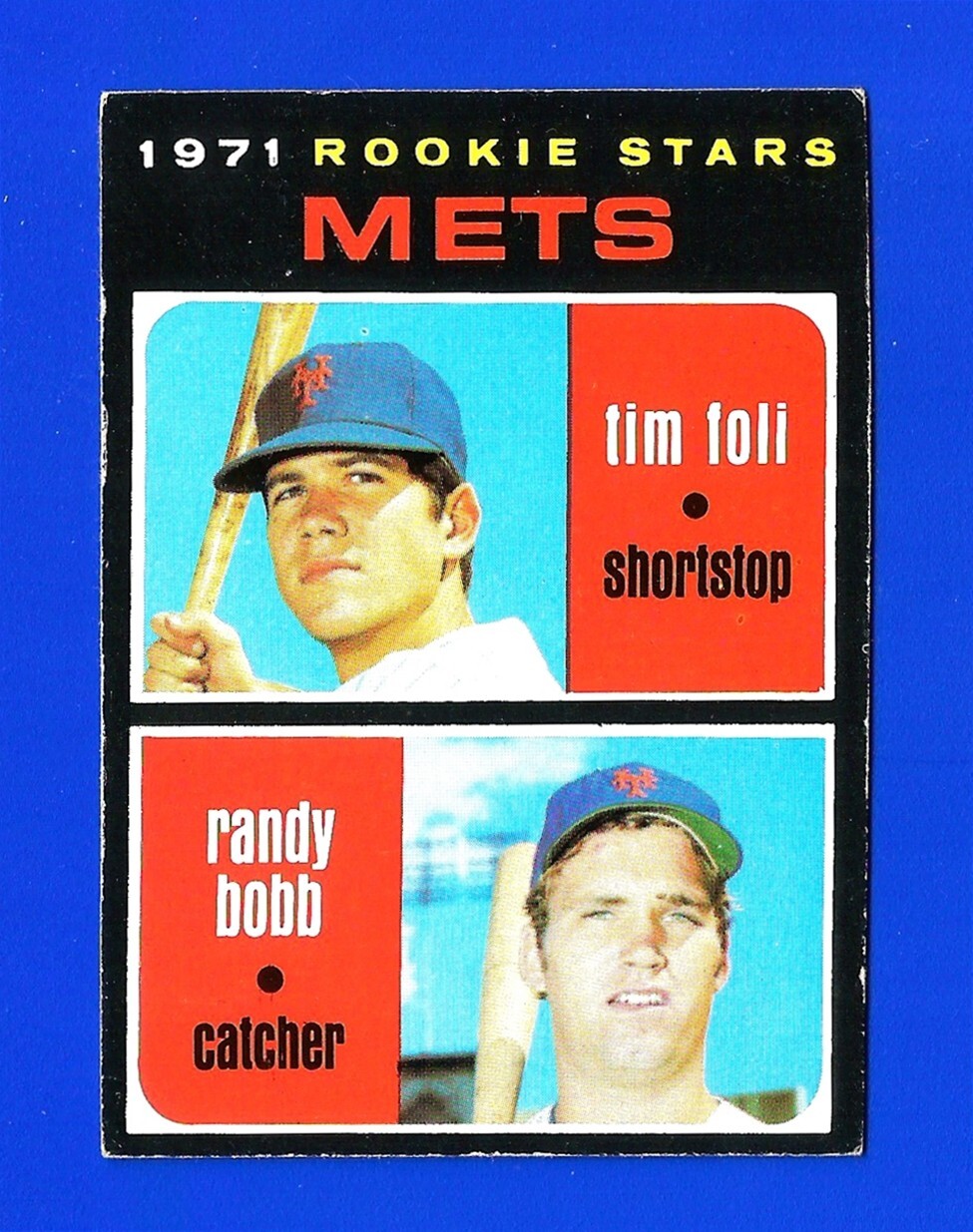 1971 Topps BASEBALL SET BREAK #83 NEW YORK METS ROOKIES TIM FOLI (JK2 ...