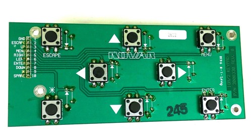 Novar IOM/2 Logic One Keypad Replacement Part# 3008330 Rev. 0 Pre-Owned ...