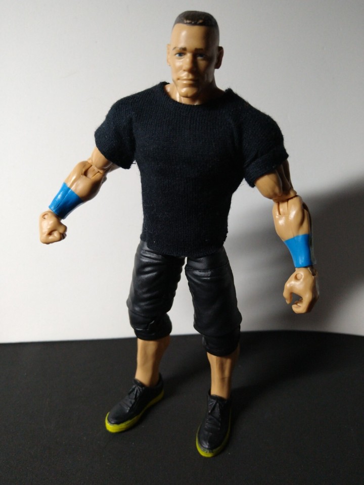 Custom John Cena Wrestling Toronto Figure Shirt WWE NXT TNA Mattel | eBay