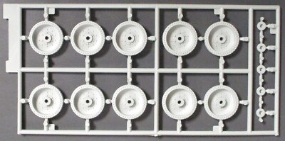 Dragon 1/35th Scale T-34/76 German Army - Parts Tree D from Kit No ...
