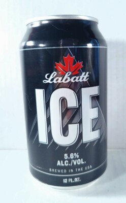 Labatt ICE Beer EMPTY 12 oz. Aluminum Can. Brewed & Packaged In ...