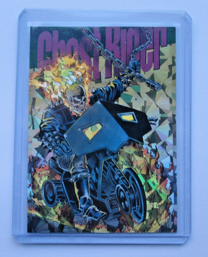 1994 Marvel Pepsi GHOST RIDER #6 Prism Chase Card Spanish Mexico NM-M ...