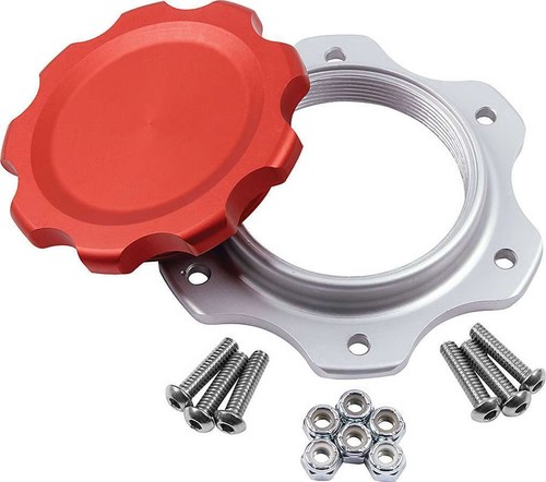 Allstar Performance ALL40134 Fuel Cell Cap and Bung - 6-Bolt - JAZ -Red ...