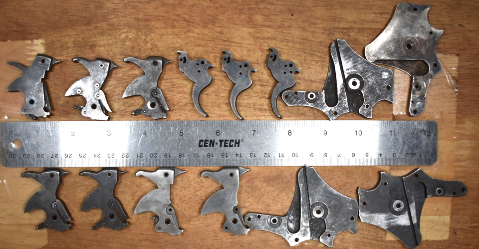 S&W K and N Frame lot of 14 Parts Hammers, Triggers and Side Plates | eBay