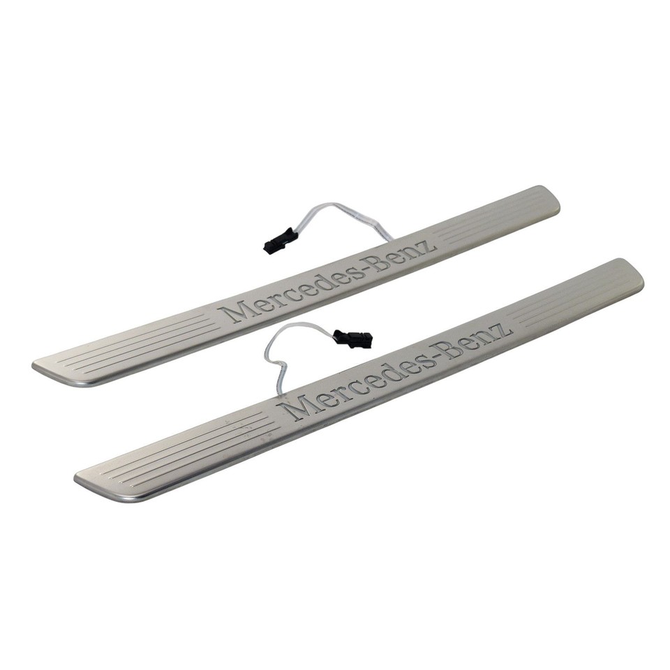 Cover Door Sill Panel Illuminated Left Right Mercedes Benz a Class W176 ...