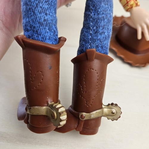 Toy Story Woody Pull-string Doll Talks Thinkway 16” No Handkerchief | eBay