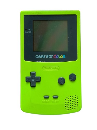 Nintendo Game Boy Color Kiwi Lime Green Handheld Console System Tested ...