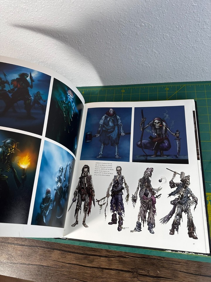 The Art of Pirates of the Caribbean 2007 Hardcover Art Book Timothy ...