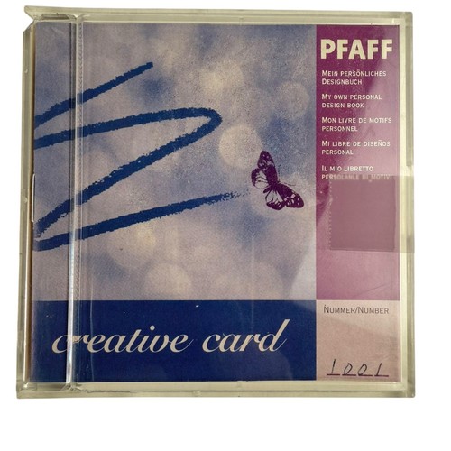 Pfaff Creative Fantasy 7570 7560 2140 Series Blank Rewritable ...