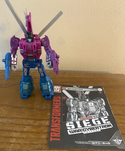 Transformers Siege Spinister Complete Hasbro WFC War For Cybertron ...