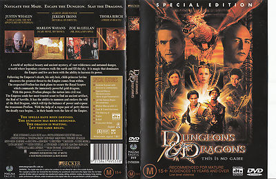 Dungeons and Dragons-2000-Justin Whalin-Movie-DVD | eBay