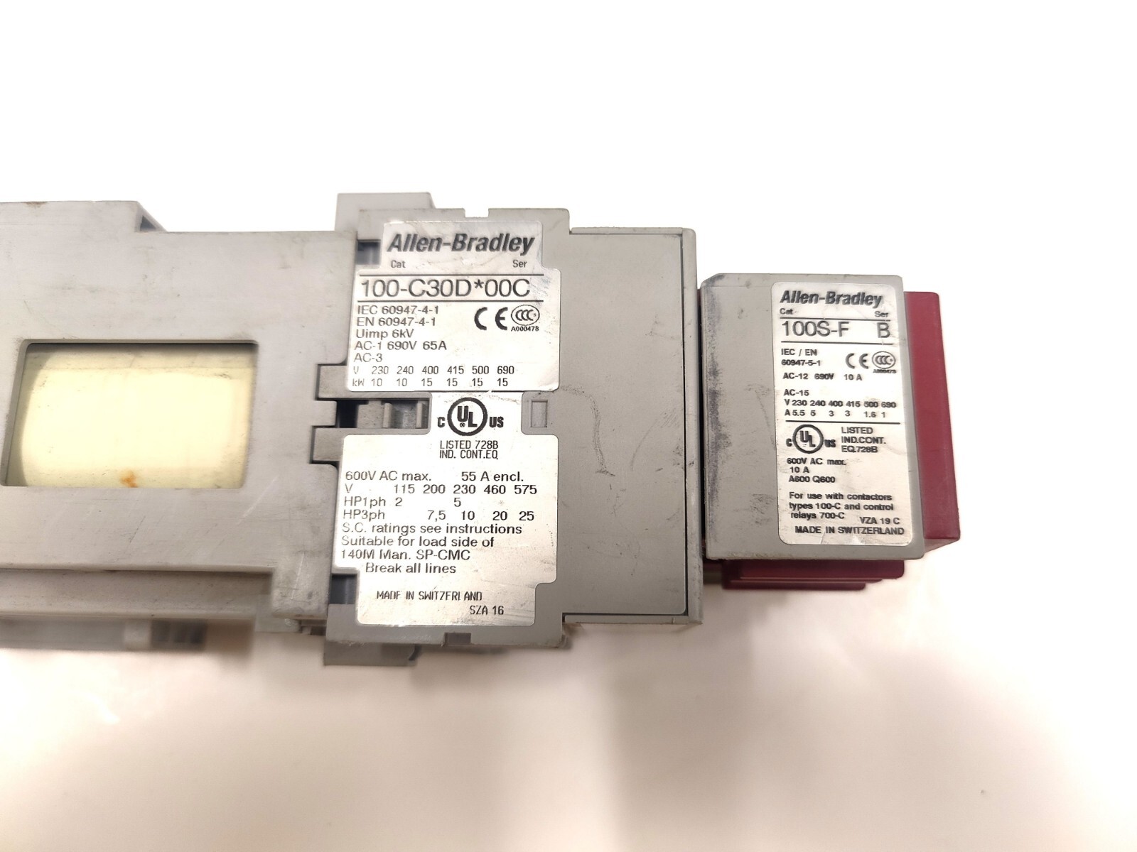 ALLEN BRADLEY 100S-C30DJ14C 100-C30D*00C CONTACTOR | eBay