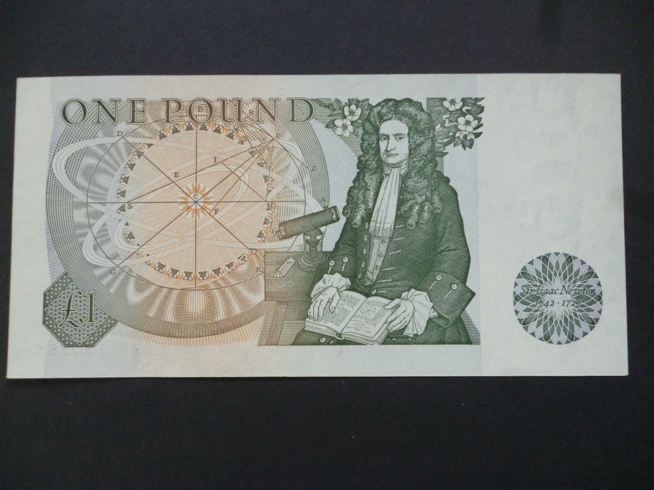 1978 J B PAGE ONE POUND NOTE LAST SERIES E34N UNCIRCULATED, DUGGLEBY ...
