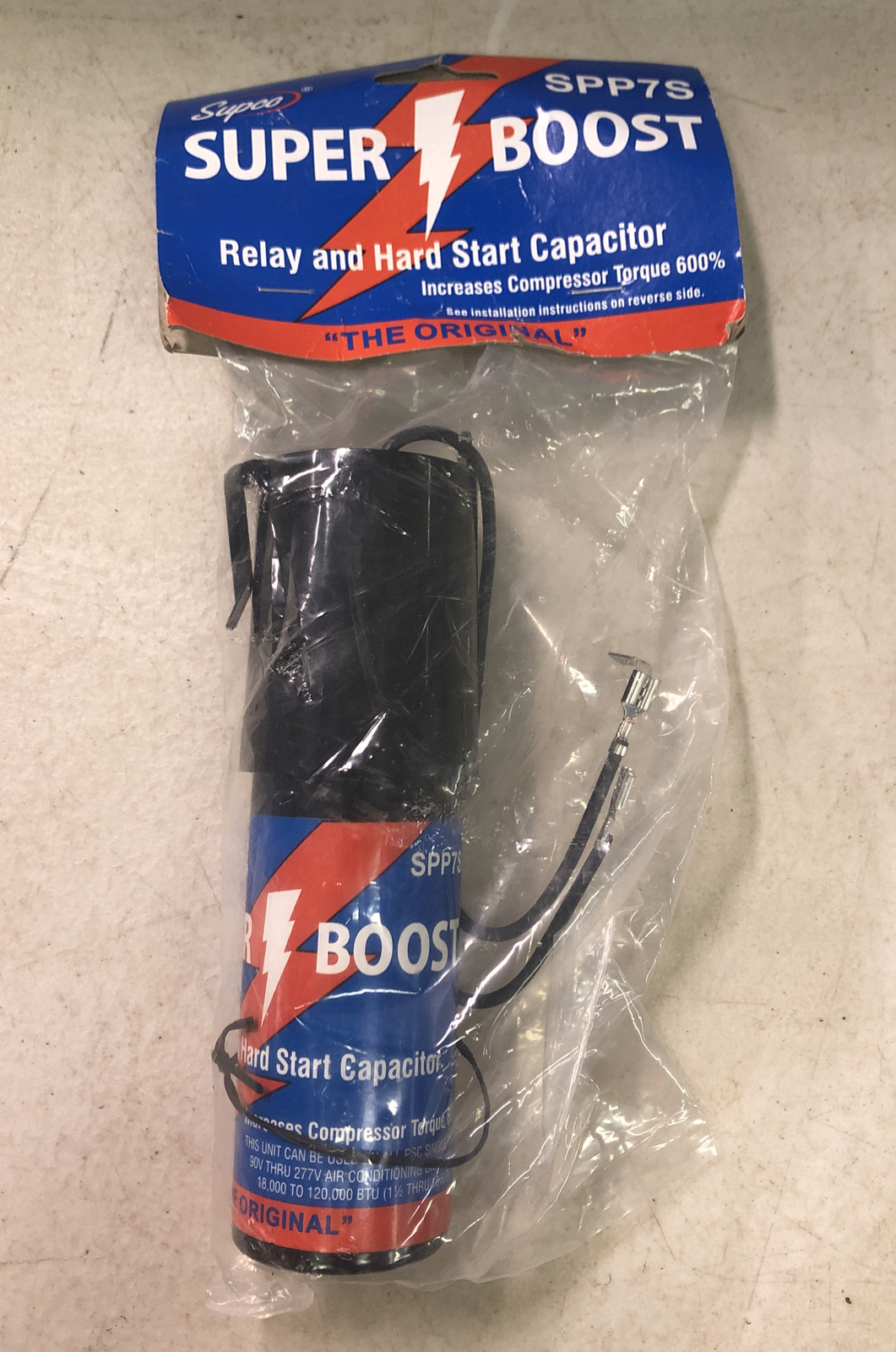 SUPCO SPP7S Super Boost Starter 1/2 to 10 HP Increases Starting Torque ...