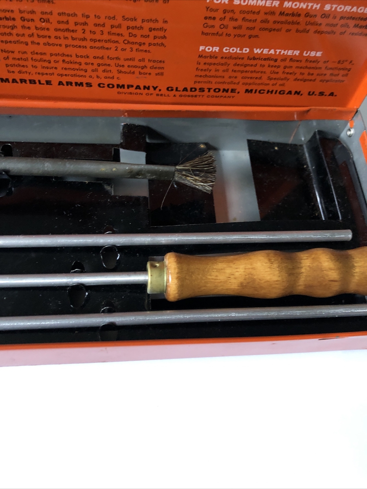 Vintage 1950’s MARBLE Gun Cleaning Kit | eBay