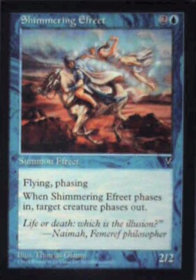 Shimmering Efreet - Visions: #42, Magic: The Gathering Lp R234 | eBay