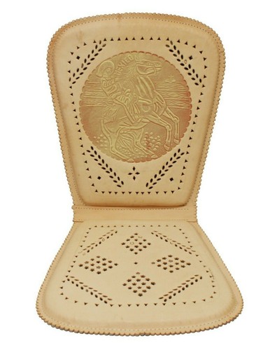 Genuine Mexican Respaldo Leather Car/Truck Seat Cushion Bucking Horse ...